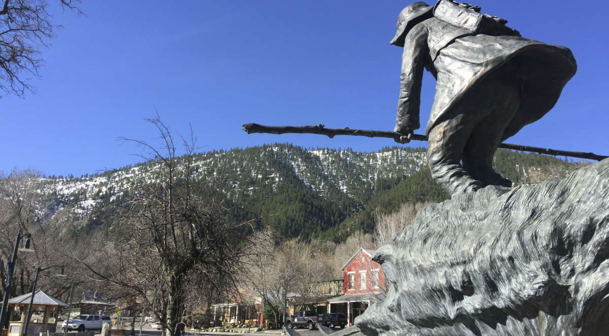 “Snowshoe” Thompson - The Mailman of the Sierra - Carson Valley, Nevada ...