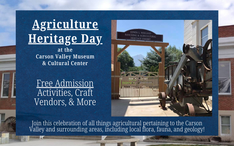 Agricultural Heritage Day at the Carson Valley Museum - Carson Valley ...