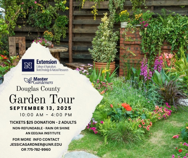 UNR Extension Master Gardeners Douglas County Garden Tour - Carson ...