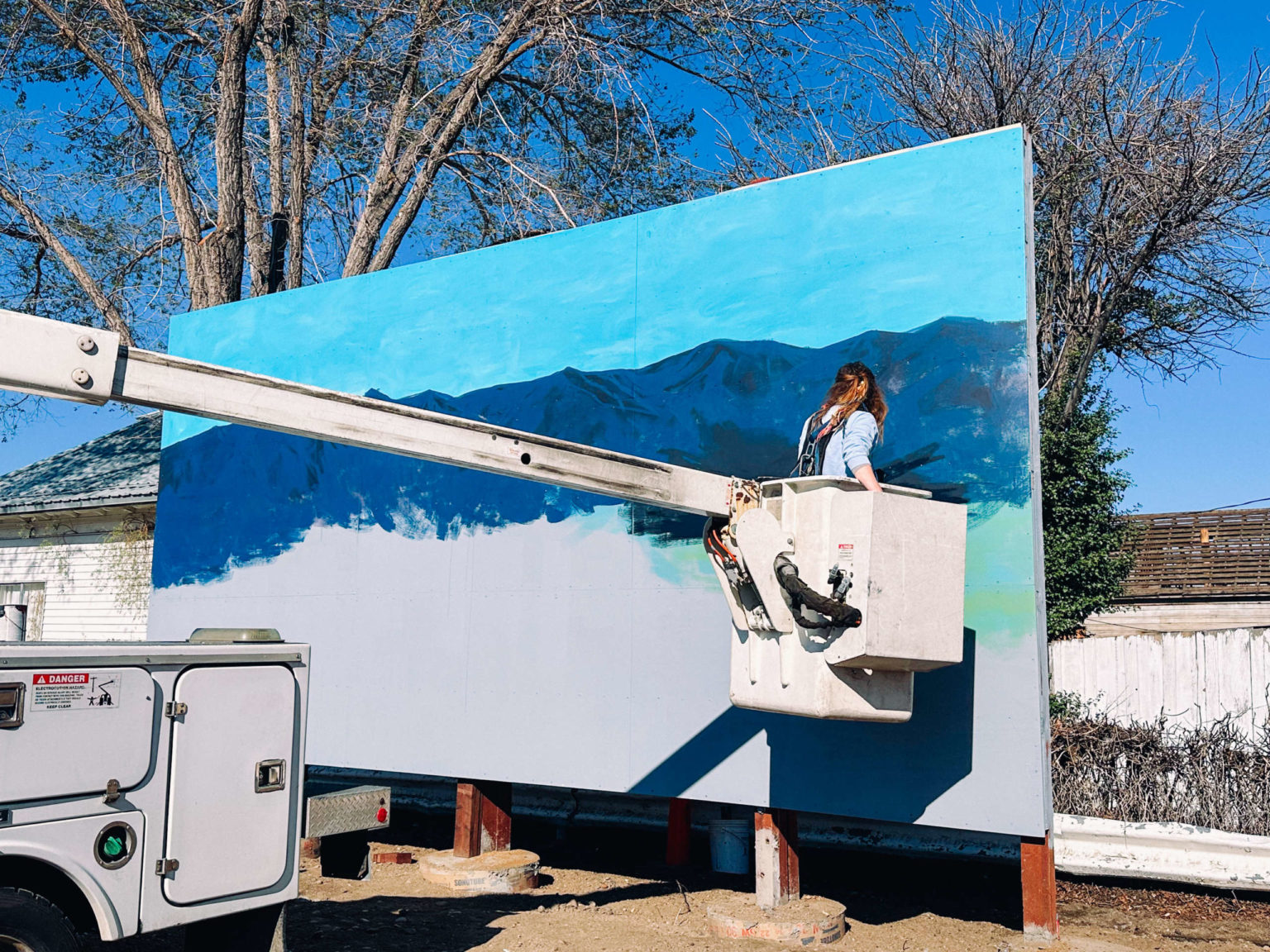The Story Behind the Main Street Mural - Carson Valley, Nevada | Genoa ...