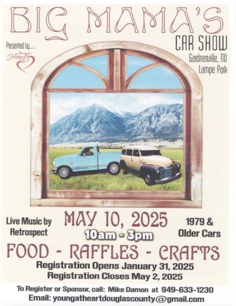 Calendar of Events for Carson Valley, Nevada | Genoa, Gardnerville ...